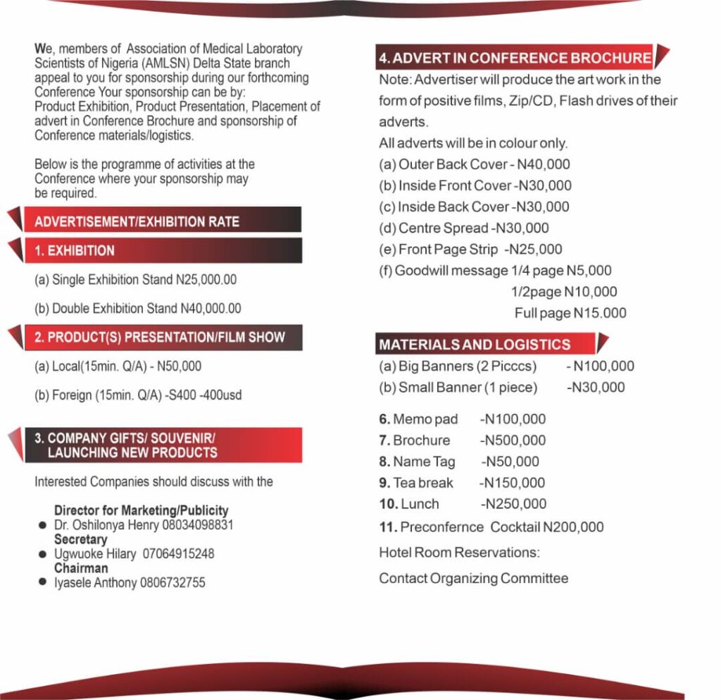 Register - AMLSN Delta State 2022 Scientific Conference